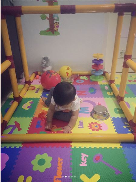 DIY Monkey Bar Untuk Arena Bermain Anak di Rumah - fainun.com